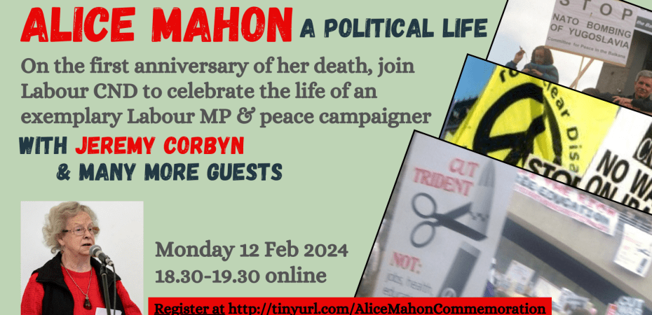 Remembering Alice Mahon – Labour Hub